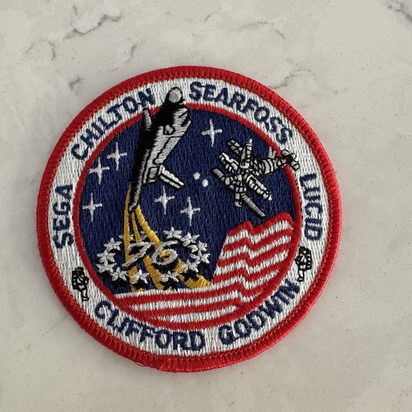 The Unbranded Brand | Design | Shuttle Atlantis Sts76 Space Patch Nasa ...